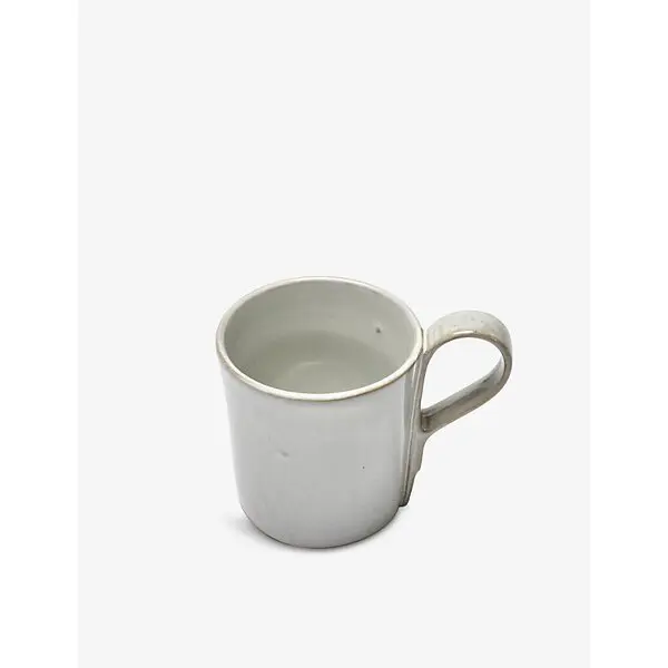 SERAX La Mère Venetian-handle Stoneware Coffee Cup 6.5cm - White