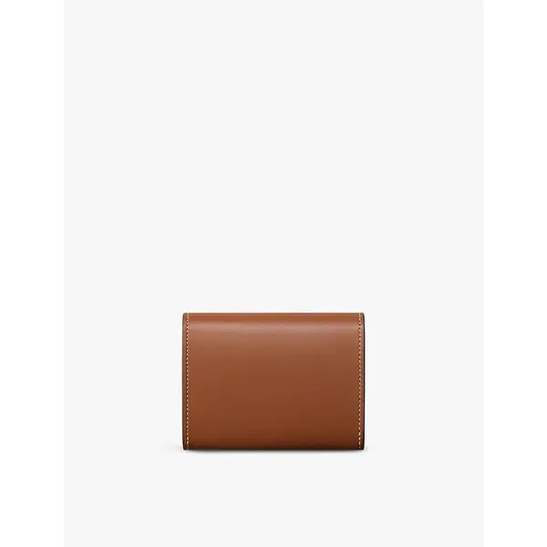 Cartier Panthère De Mini Leather Wallet - Caramel