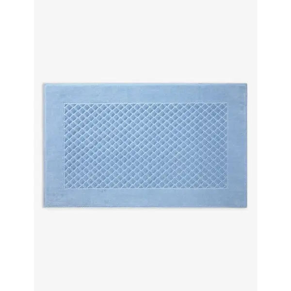 YVES DELORME Etoile Textured Cotton 55cm X 90cm - Azur