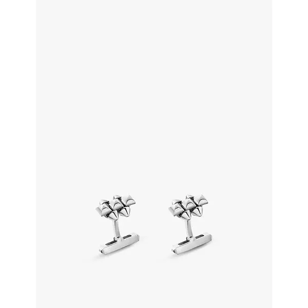 CARTIER Clash De 18ct White-gold Cufflinks - White Gold