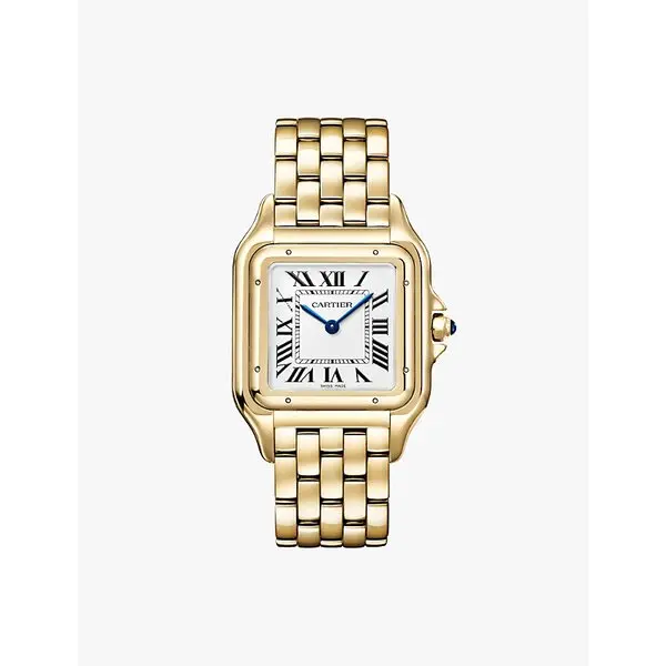 CARTIER Crwgpn0041 Panthère De Large 18ct Yellow-gold Quartz Watch - Yellow Gold