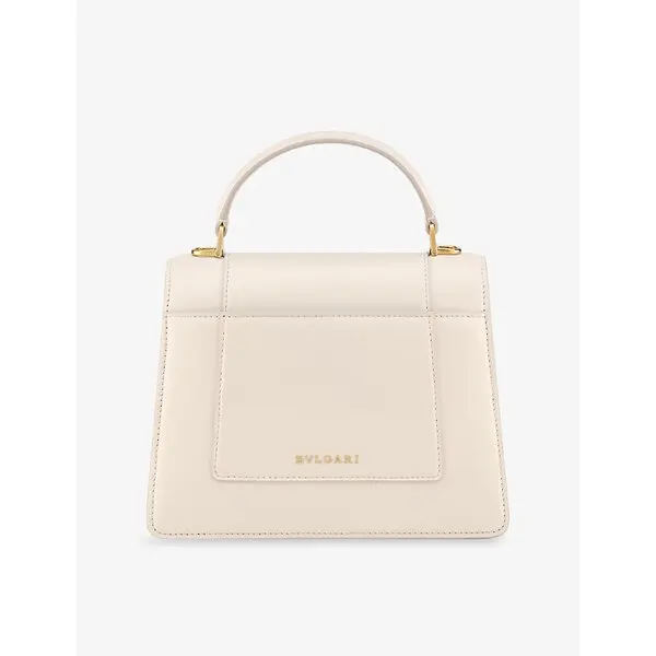 BVLGARI Serpenti Rattan Shoulder Bag