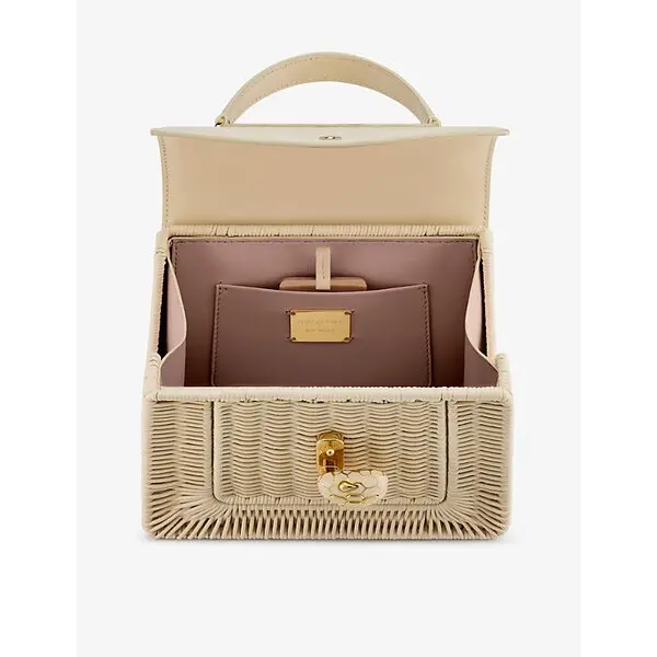 BVLGARI Serpenti Rattan Shoulder Bag