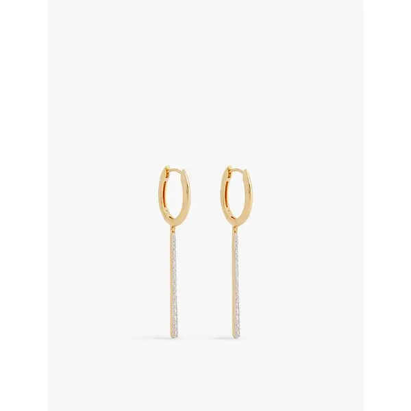 PDPAOLA Olga Hoop Earrings - Gold