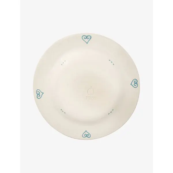 LAETITIA ROUGET French Kiss Hand-painted Ceramic Plate 20cm