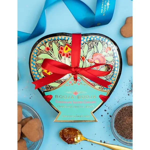BOOJA BOOJA Salted Caramel Chocolate Truffle Hearts 115g
