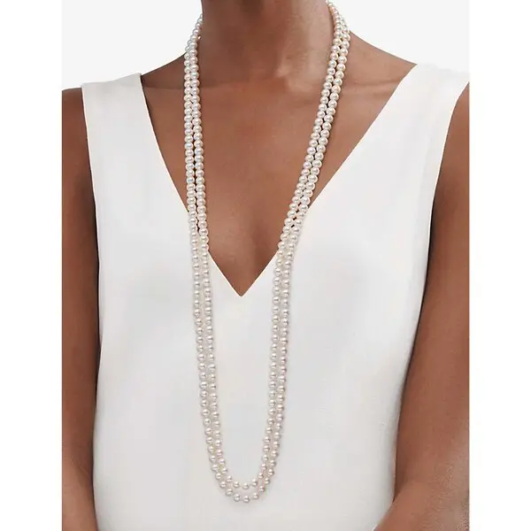 Tiffany & Co. Ziegfeld Wrap-around Freshwater Pearl Necklace