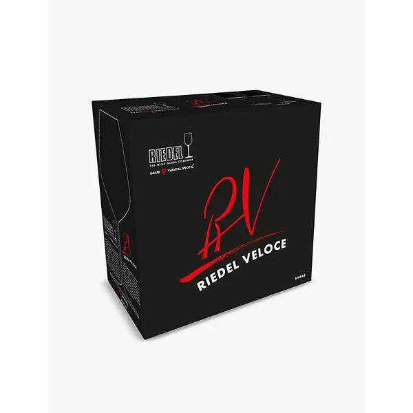 RIEDEL Veloce Set Of Two Shiraz Red Wine Glasses 720ml