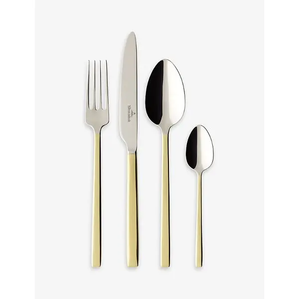VILLEROY & BOCH La Classic 24-piece Gold-plated Cutlery Set - One-color