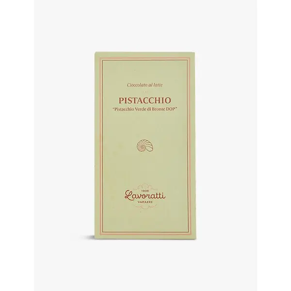 LAVORATTI 1938 Milk Chocolate And Pistachio Bar 80g - One-color