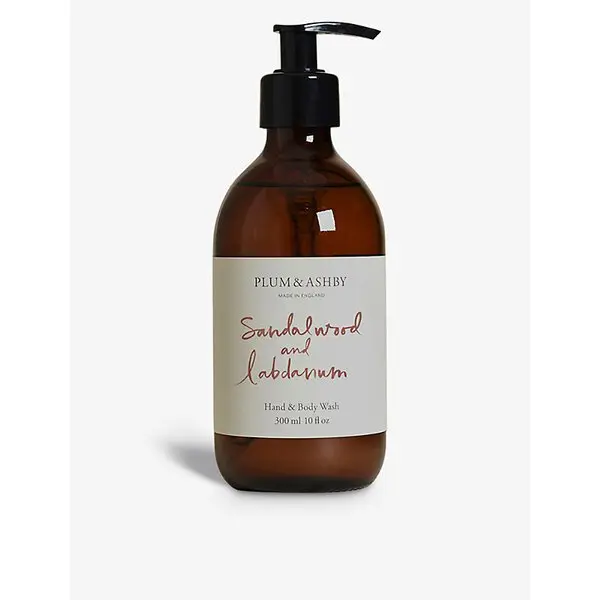 PLUM AND ASHBY Sandalwood & Labdanum Hand And Body Wash 300ml - One-color