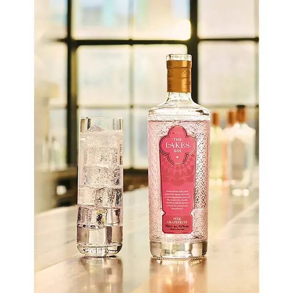 THE LAKES DISTILLERY The Lakes Pink Grapefruit Gin