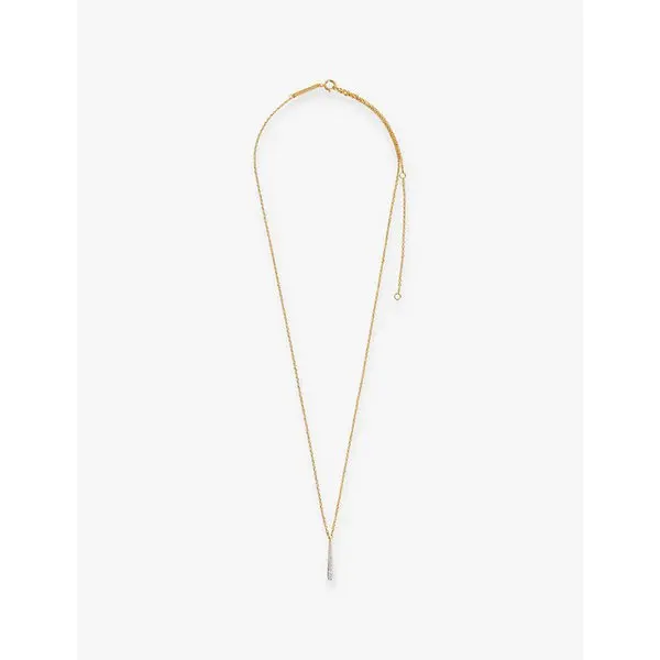 PDPAOLA Olga Pendant Necklace - Gold