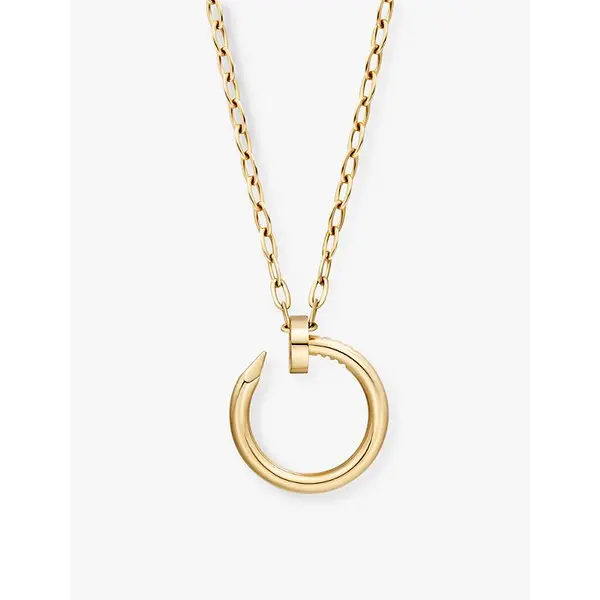 CARTIER Juste Un Clou Pendant Necklace - Yellow Gold