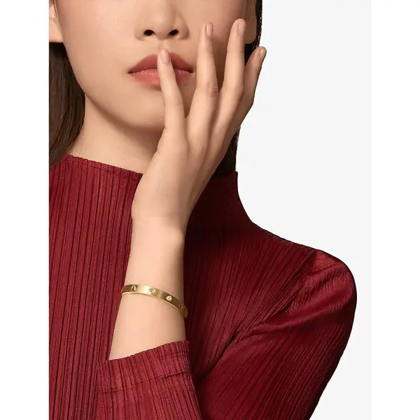 Cartier Love Diamond Bracelet - Yellow Gold