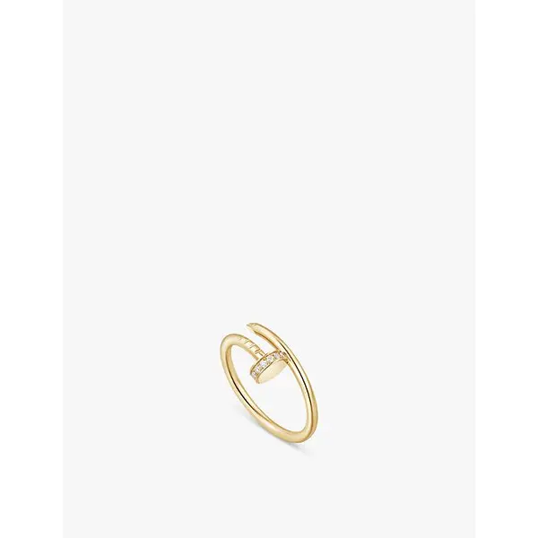 CARTIER 18ct Yellow-gold And Diamond Ring - Yellow Gold
