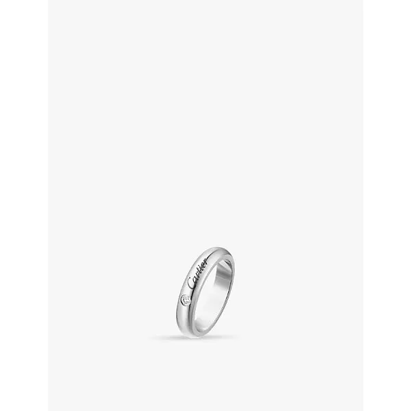 Cartier C De 0.03ct Diamond Band Ring