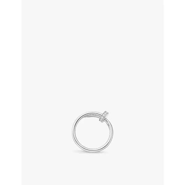 Cartier Juste Un Clou Diamond Ring - White Gold