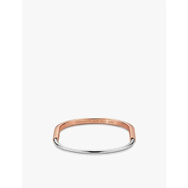 Tiffany & Co. Lock Narrow Bangle Bracelet