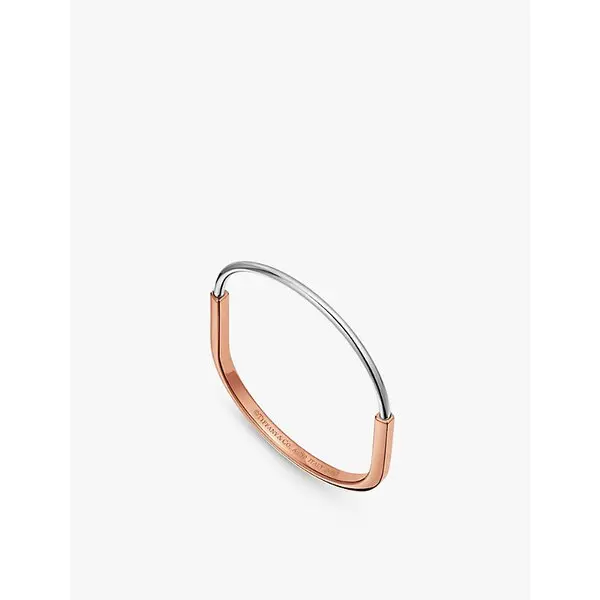 Tiffany & Co. Lock Narrow Bangle Bracelet