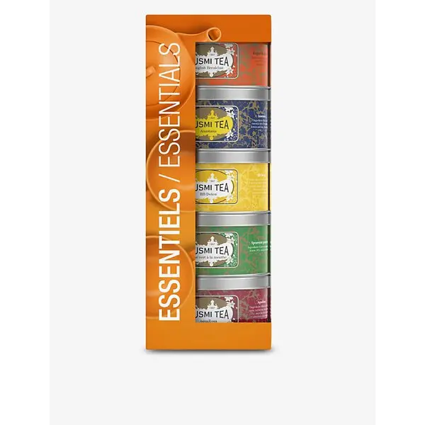 KUSMI TEA The Essentials Loose Leaf Tea Tins Set Of Five 100g - One-color