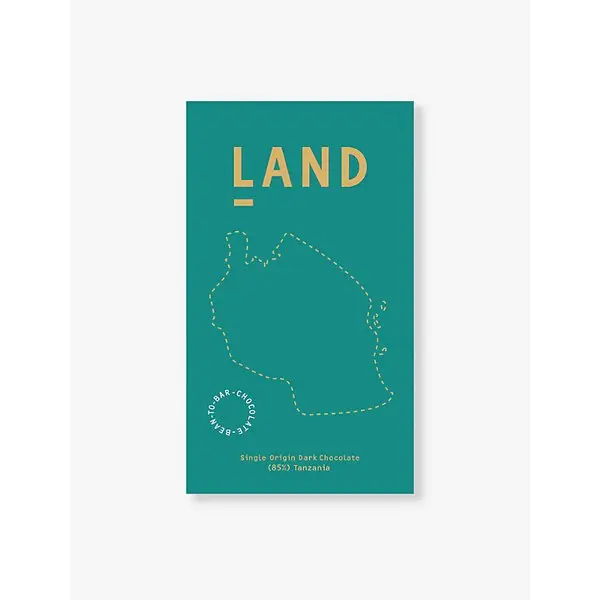 LAND 85% Single-origin Tanzania Dark Chocolate 60g - One-color