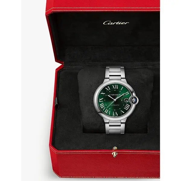 Cartier Ballon Bleu Stainless Automatic Watch - Steel