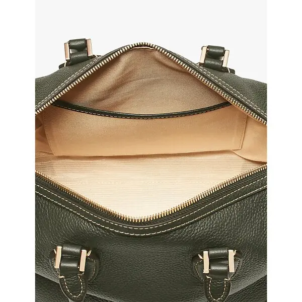 ASPINAL OF LONDON The Hudson Midi Leather Bag - Green