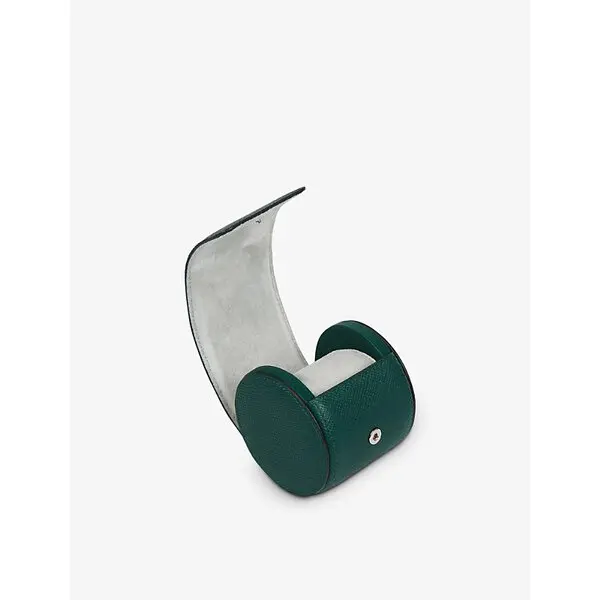 Smythson Panama Leather Watch Roll