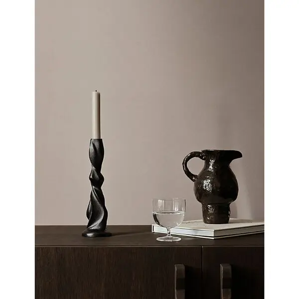 FERM LIVING Doro Textured Glazed-terracotta Jug 20cm