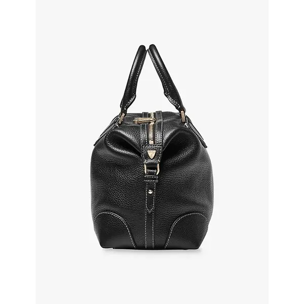 ASPINAL OF LONDON The Hudson Midi Leather Bag - Black