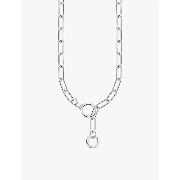 THOMAS SABO Link Chain Necklace - 925 Silver & Cz
