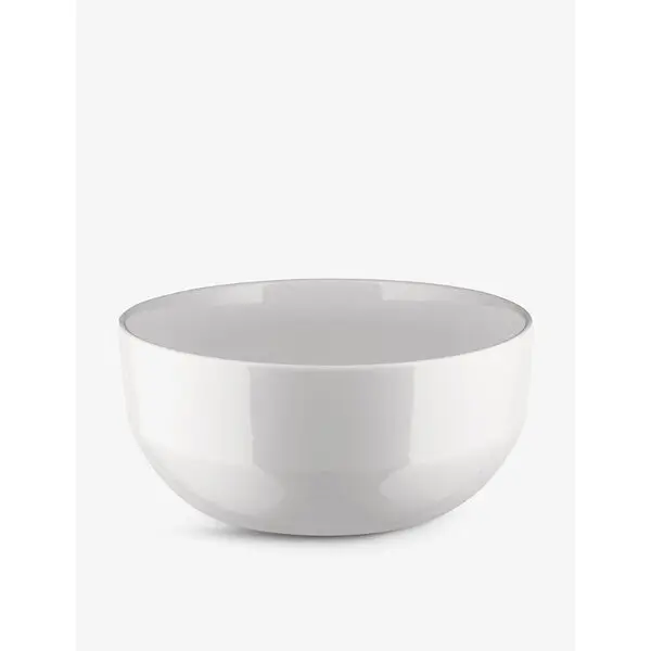ALESSI Itsumo Porcelain Salad Bowl 20cm - White
