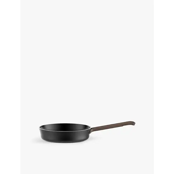 ALESSI Edo Stainless-steel Frying Pan 20cm - Black
