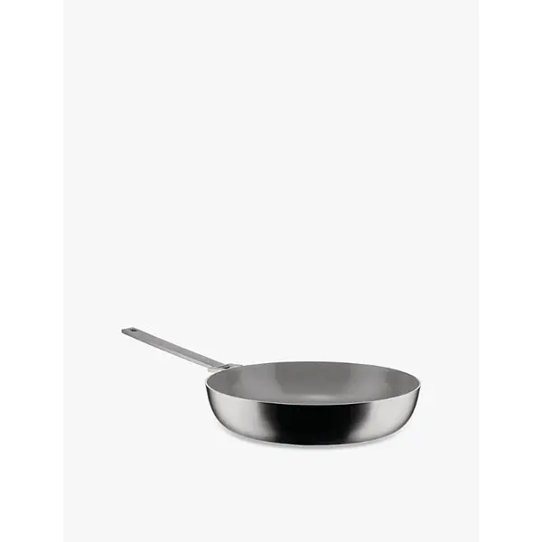 ALESSI Convivio Stainless-steel Frying Pan 28cm - Silver