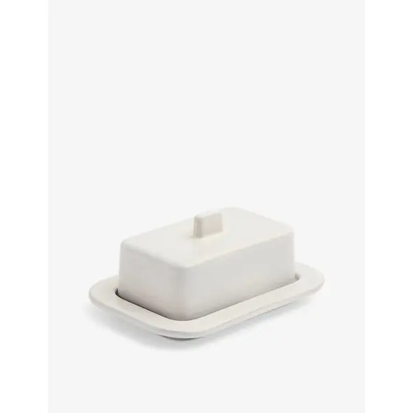 HAY Barro Terracotta Butter Dish 7.5cm - Natural