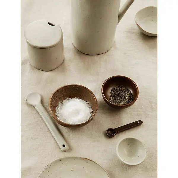 FERM LIVING Flow Small Porcelain Plate 15cm