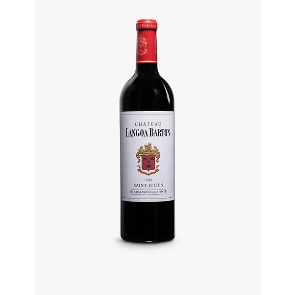 BORDEAUX Château Langoa Barton Saint-julien Grand Cru Classé Red Wine 2018 - One-color
