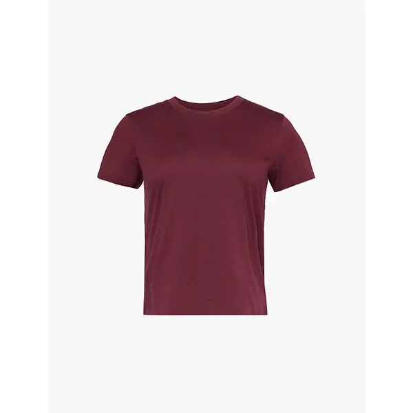FRAME Round-neck Cotton-jersey T-shirt