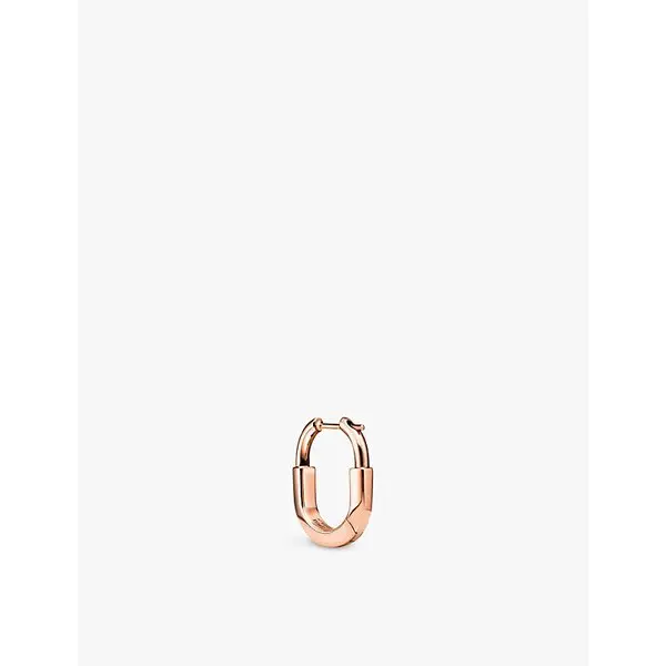 Tiffany & Co. Small 18ct Rose-gold Hoop Earrings
