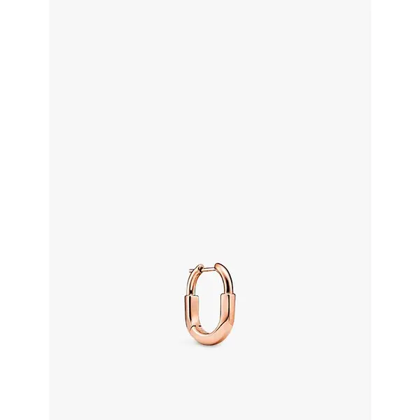Tiffany & Co. Small 18ct Rose-gold Hoop Earrings