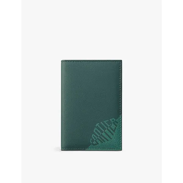 CARTIER Losange Shadow Leather Cardholder - Pine Green