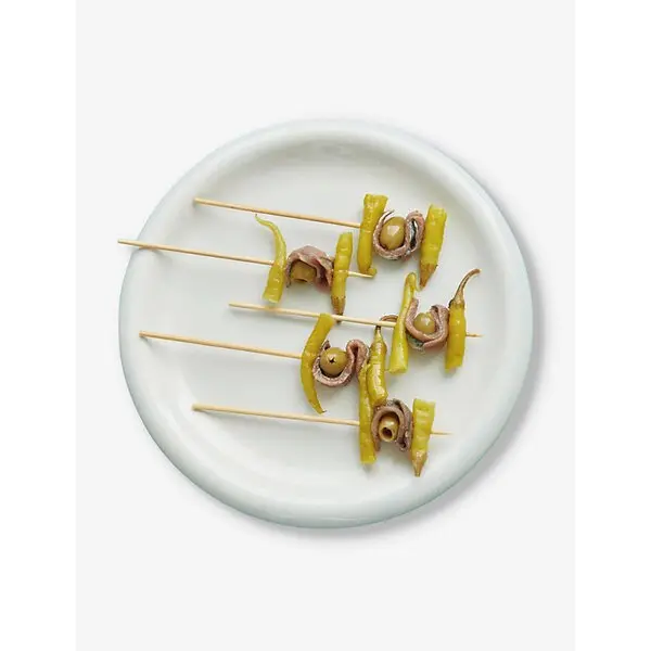 HAY Barro Round Terracotta Plates Set Of Two