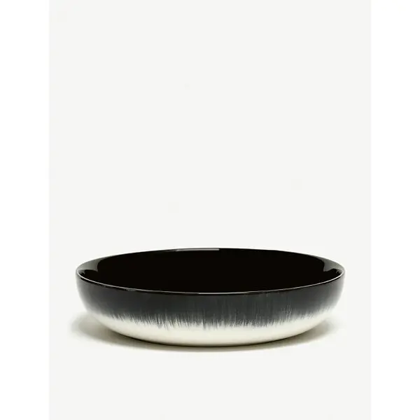 SERAX Ann Demeulemeester X Dé Variation B Porcelain Deep Plate 18.5cm - One-color