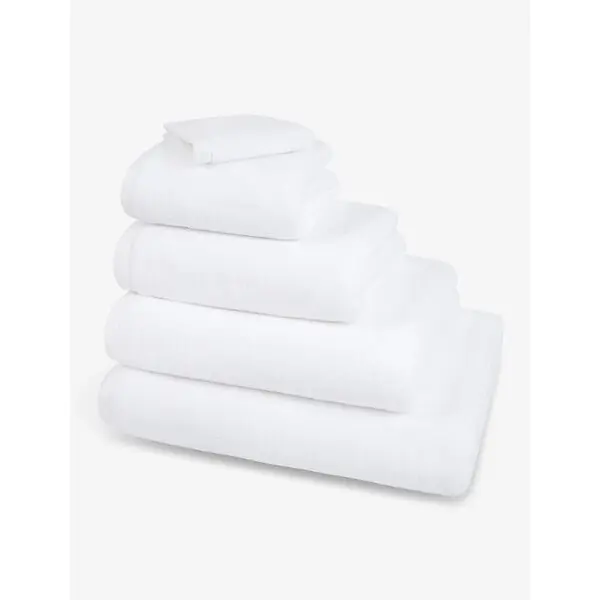 THE WHITE COMPANY Ultimate Spa Turkish Super Jumbo Cotton Towel 115cm X 180cm - White
