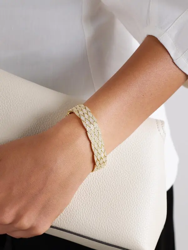 ANITA KO - Anita Ko Talitha 18-karat Gold Diamond Bracelet