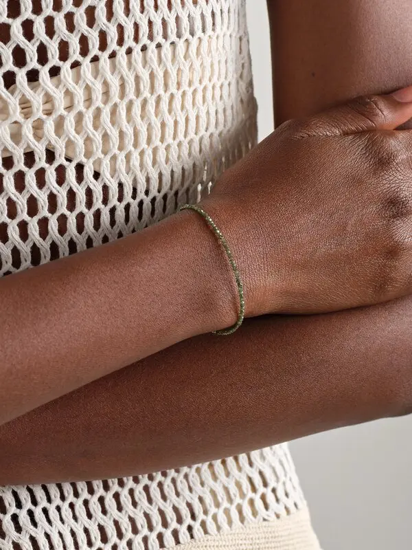 Jia Jia Gold Bracelet - Green