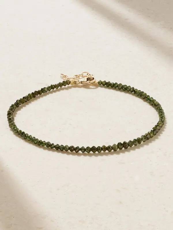 Jia Jia Gold Bracelet - Green