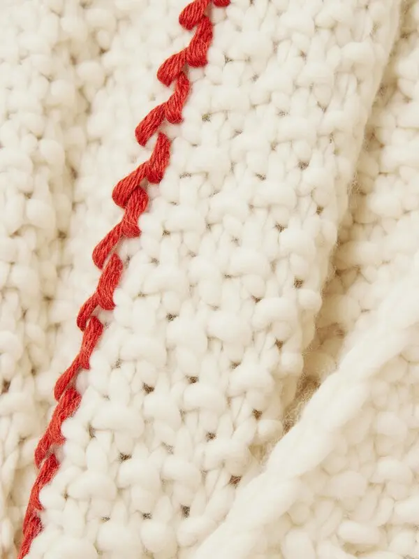 Escvdo Cocoon Merino Wool Cardigan