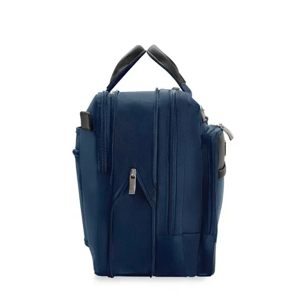 Briggs & Riley Medium Expandable Briefcase - Navy